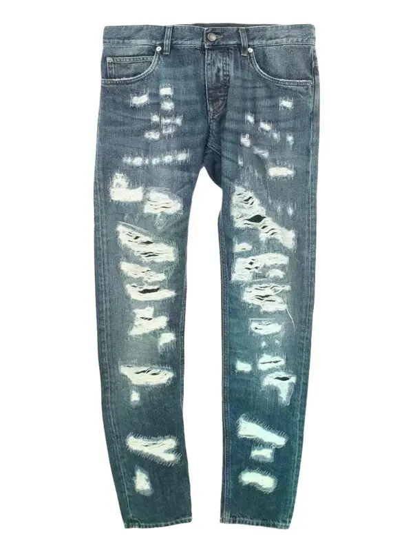 Dolce & Gabbana Distressed Denim Jeans - Blue