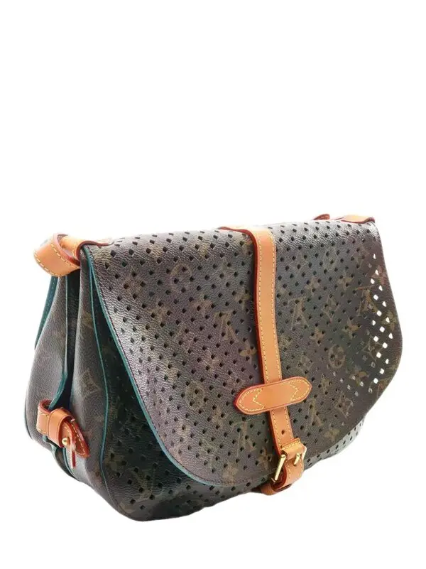 LOUIS VUITTON 30 Saumur Shoulder Bag - Brown