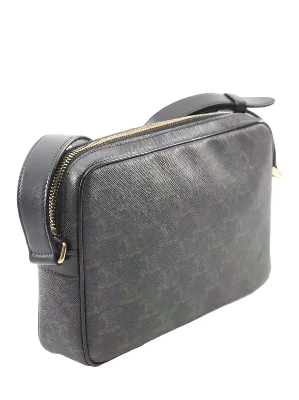 Celine Triomphe Shoulder Bag - Black