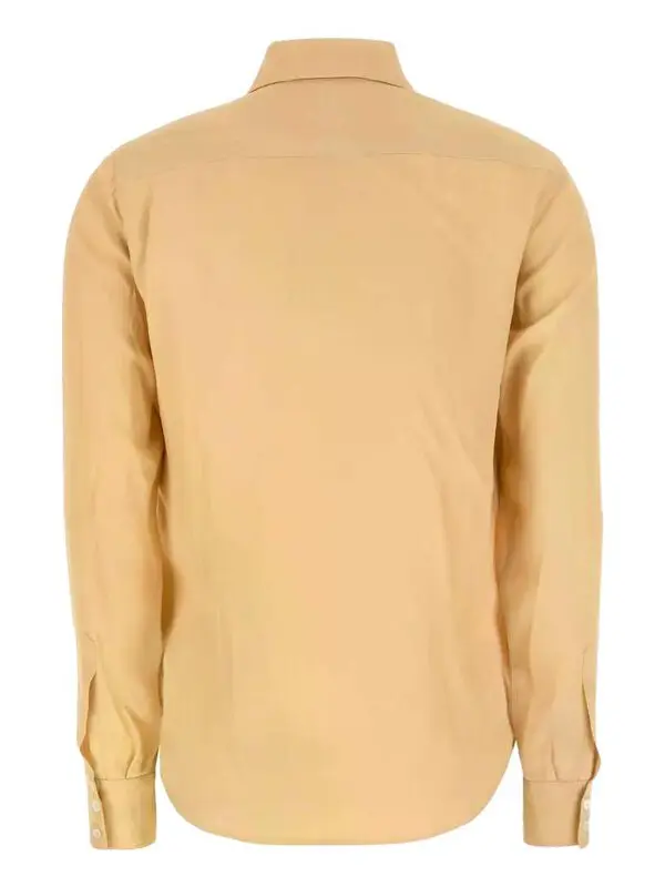 JIL SANDER Long Sleeve Button-down Shirt - Orange