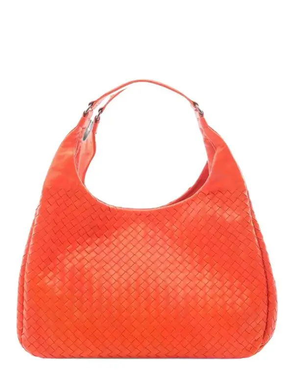 Bottega Veneta Large Intrecciato Campana Tote Bag - Orange