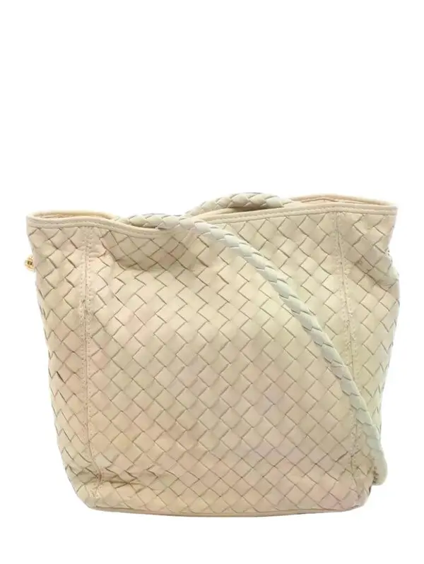 Bottega Veneta Intrecciato Shoulder Bag - Neutrals