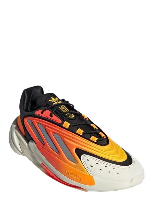 Adidas Ozelia Sneakers With Paneling And Perforated Detailing - Orange