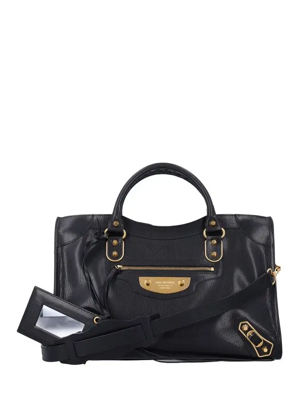 Balenciaga Medium Le City Uptown Handbag - Nero