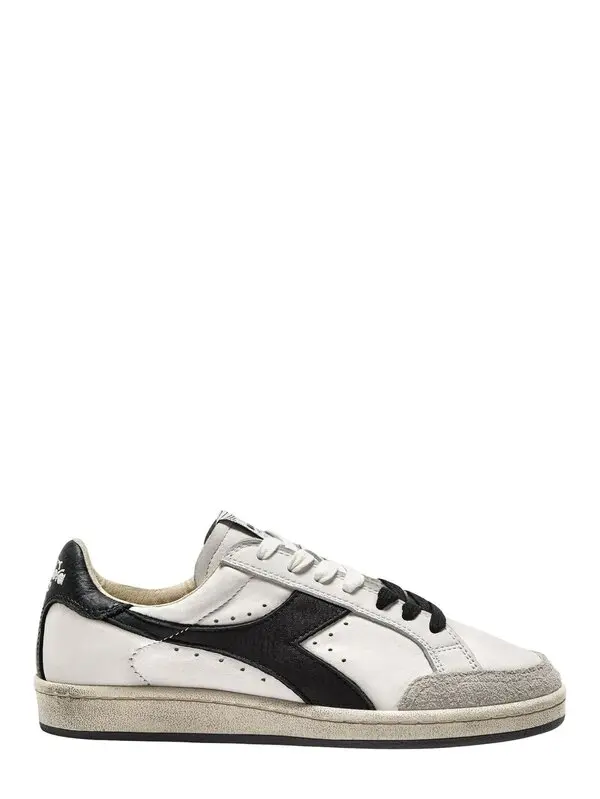 DIADORA Leather & Suede Sneakers - White