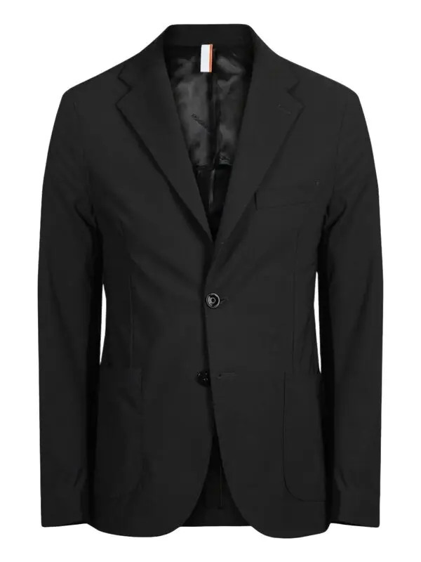 PMDS PREMIUM MOOD DENIM SUPERIOR Stretch Nylon-blend Tailored Jacket - Black
