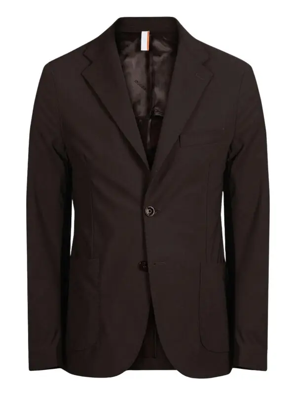 PMDS PREMIUM MOOD DENIM SUPERIOR Stretch Nylon Jacket - Brown