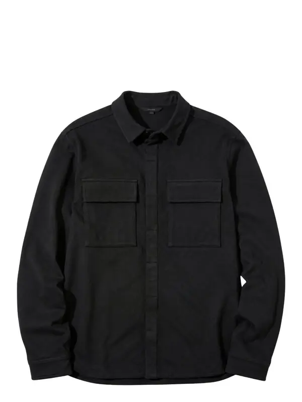 THOM KROM Utility Overshirt Jacket - Black