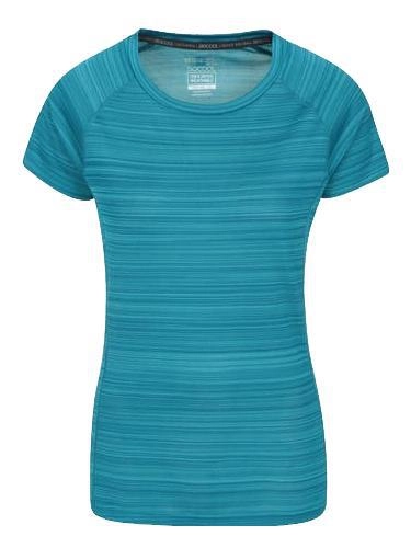 Mountain Warehouse Endurance Striped T-shirt - Teal