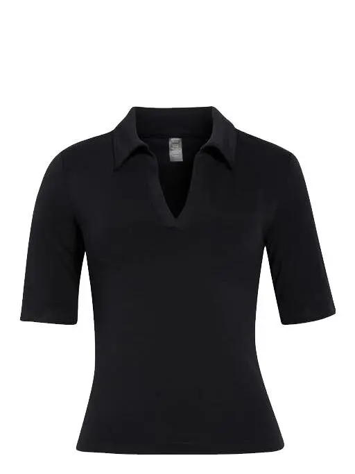 Beyond Yoga Sport Active Polo - Black
