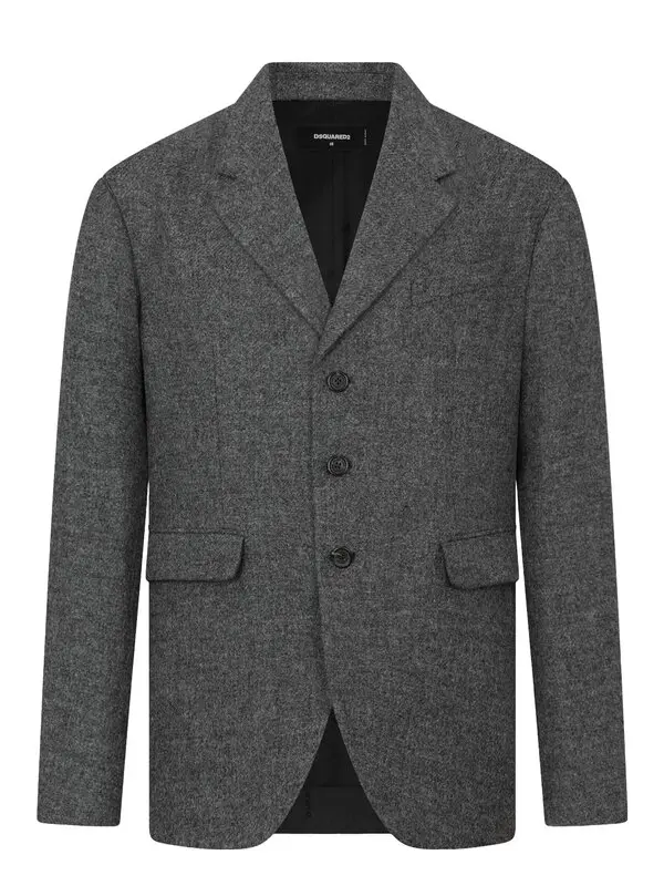 Dsquared2 Osaka Wool Blazer - Grey