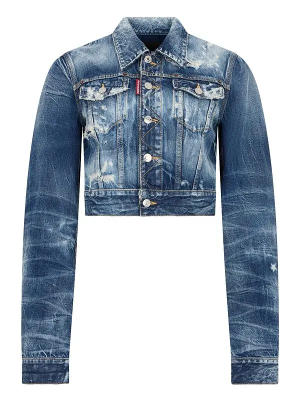 Dsquared2 Brando Classic Dean Jean Jacket - Blue