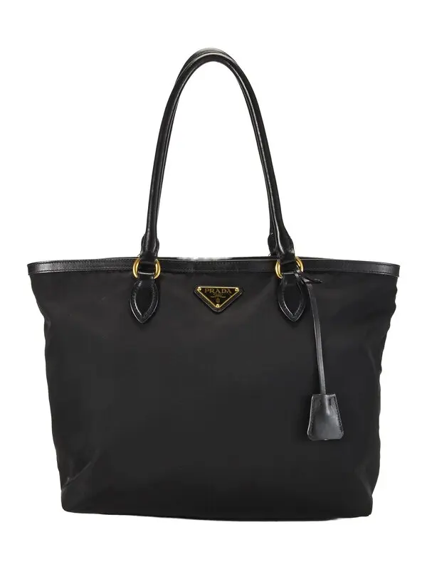 Prada Nylon Tote Bag - Black