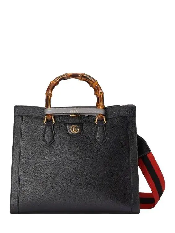 Gucci Diana Medium Tote Bag - Black