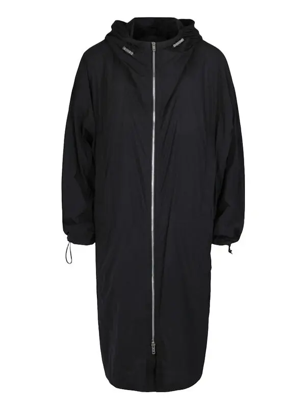 Givenchy Zip-up Hooded Parka - Black