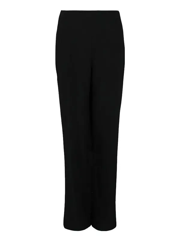 FERRAGAMO High-waisted Tailored Pants - Black