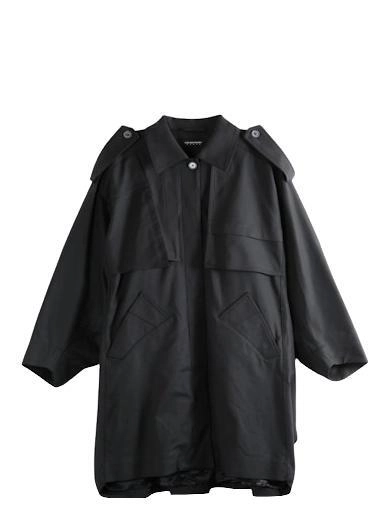 KIKO KOSTADINOV Statsinger Coat - Washed Anthracite