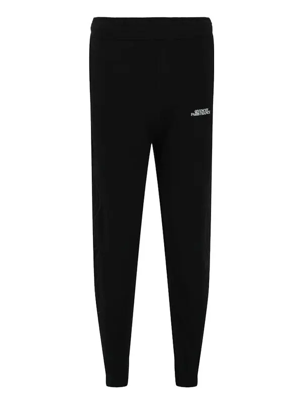 Givenchy Slim Fit Embroidered Joggers - Black