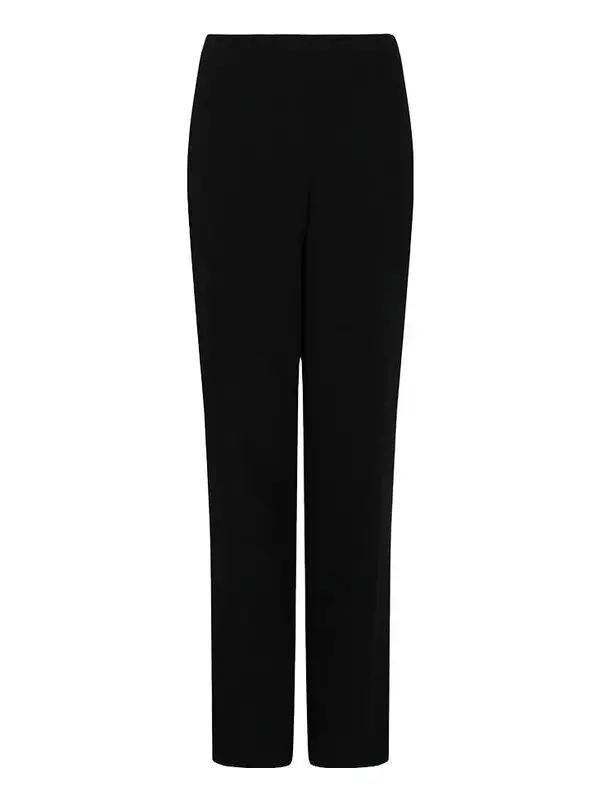 FERRAGAMO Creased Bootcut Pants - Black