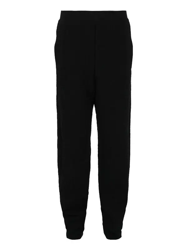 Givenchy Allover 4g Jacquard Joggers - Black