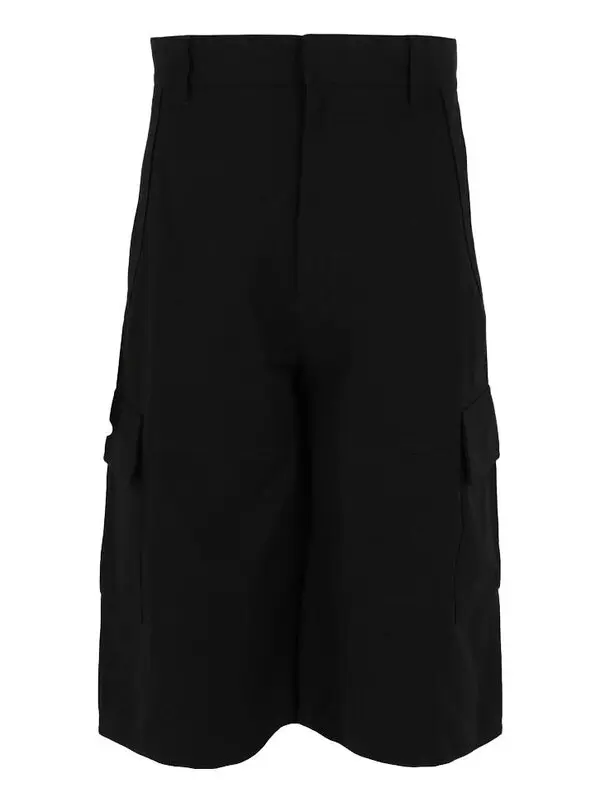 Givenchy Arched Cargo Shorts - Black