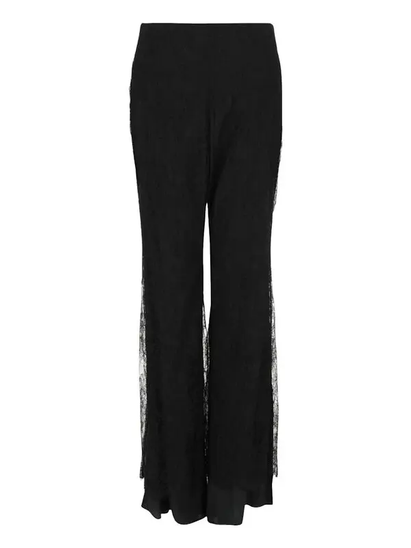 Givenchy Lace Flare Pants - Black