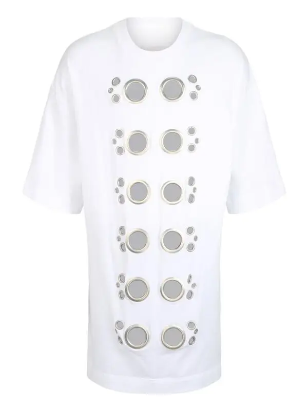 Givenchy Eyelet Oversized T-shirt - White