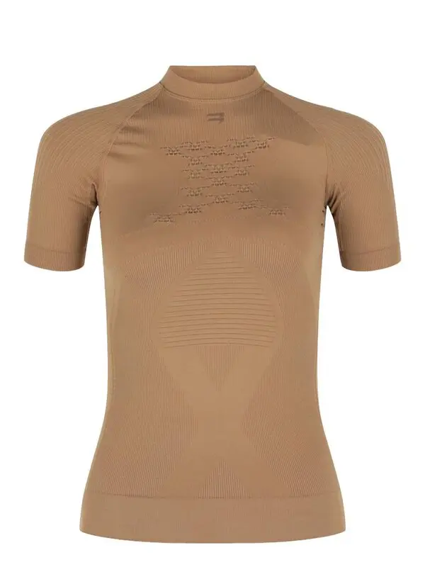 Balenciaga X Xbionic Fitted High-neck T-shirt - Beige