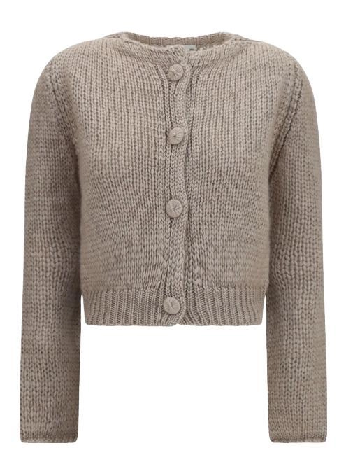 FORTE_FORTE Chunky Knit Buttoned Cardigan - No