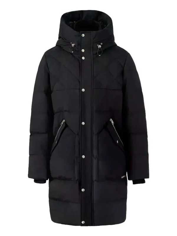 Mackage Werner Quilted Hooded Coat - Black