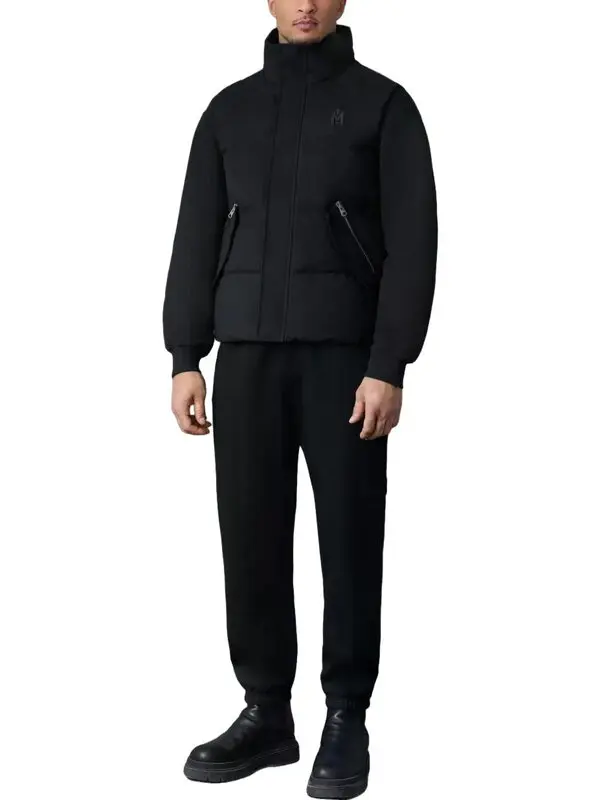 Mackage Quilted High-neck Gilet - Black