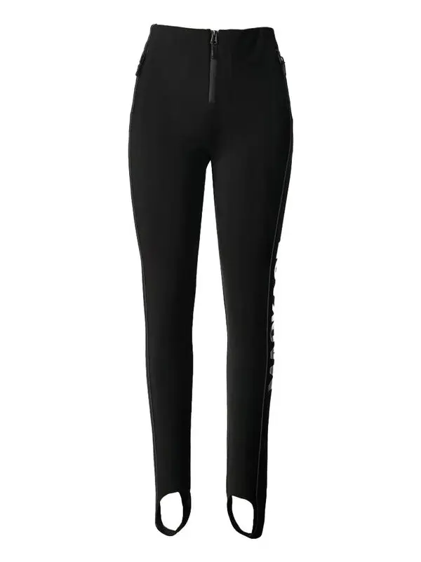 Mackage Zavi Logo-print Ski Pants - Black