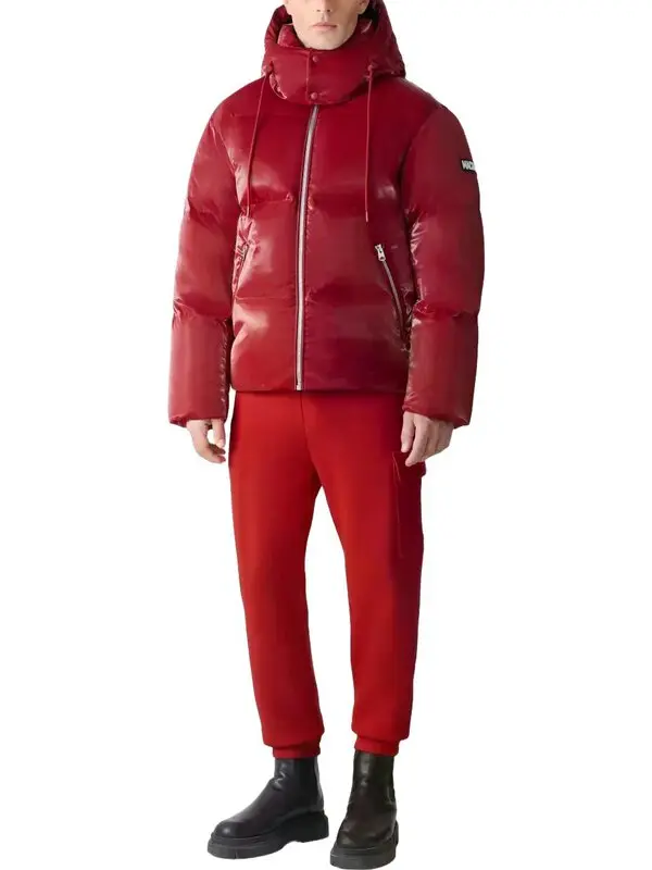 Mackage Hooded Puffer Jacket - Red