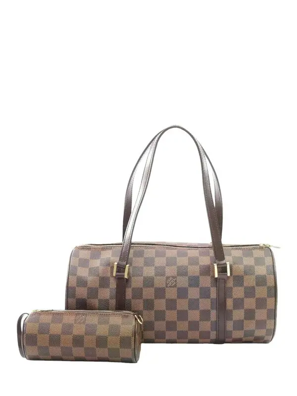 LOUIS VUITTON Papillon 30 Satchel Bag - Brown