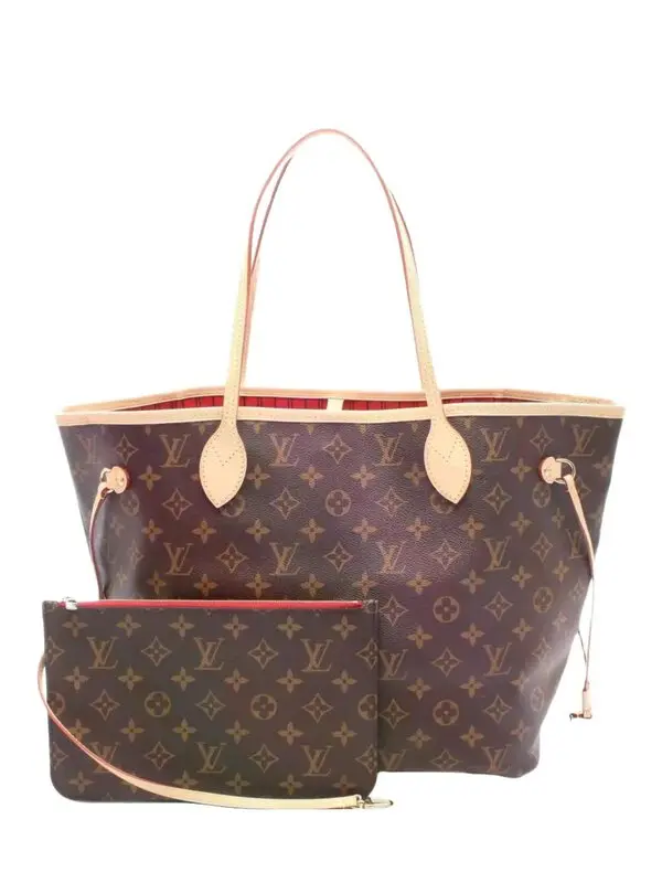 LOUIS VUITTON Neverfull Mm Tote Bag - Brown