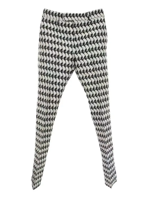 LOUIS VUITTON 2020s Nba Logo Trousers - White
