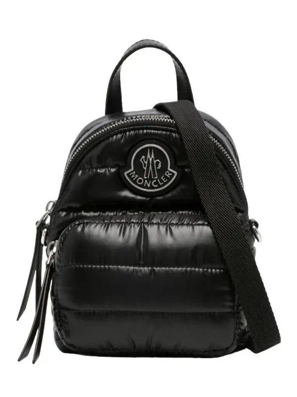 Moncler Kilia Zip-up Small Crossbody Bag - Black
