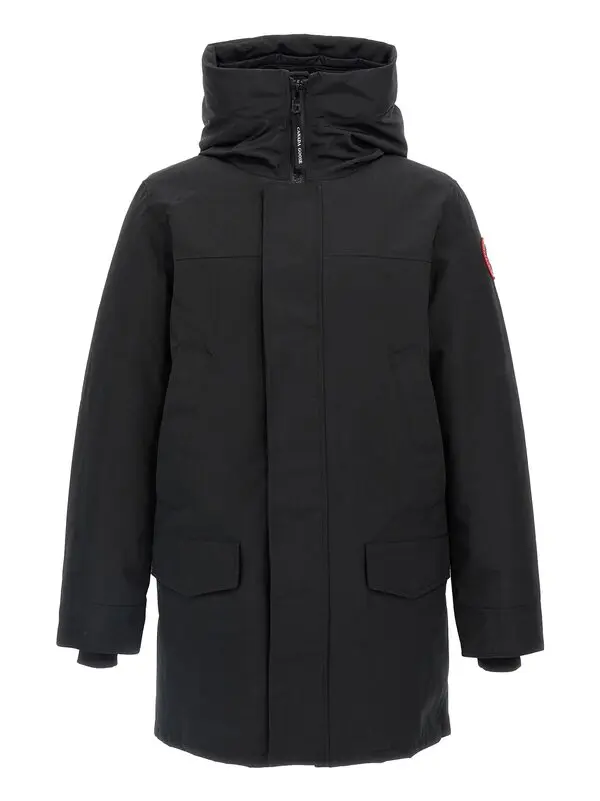 Canada Goose Langford Parka With Down Padding And Removable Hood - Black