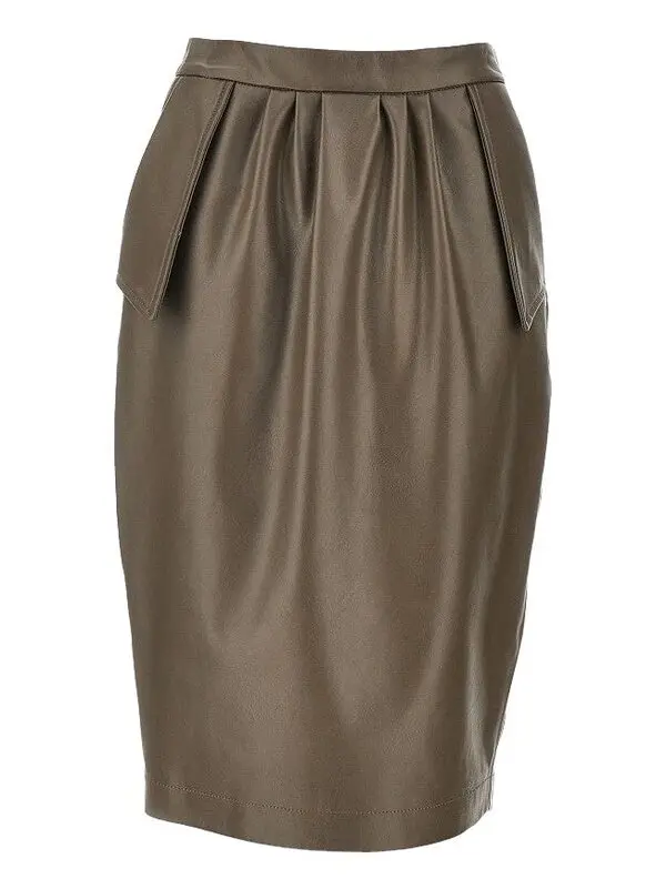 Stella McCartney Altermat Midi Skirt - Gray