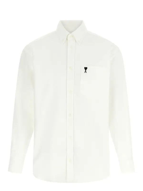AMI Paris De Coeur' Shirt - White
