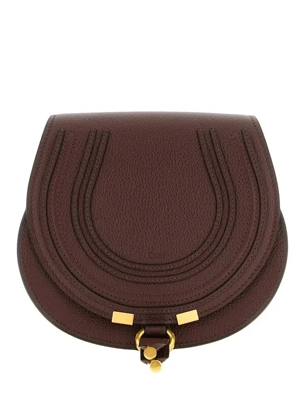 Chloé Marcie Small Crossbody Bag - Brown