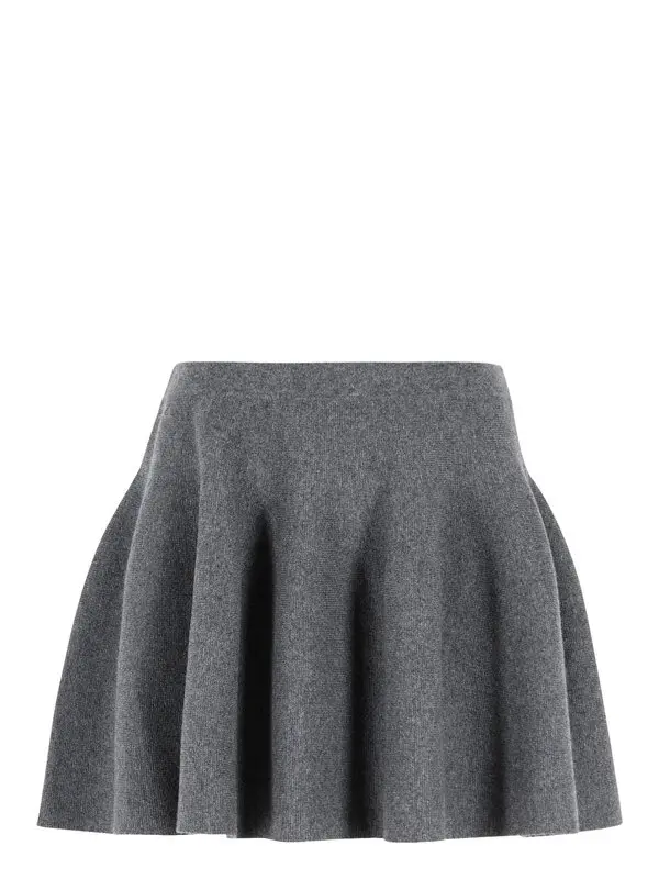LISA YANG Cashmere Miniskirt - Gray