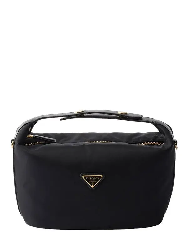 Prada Borsa Cherie Mini Re-nylon Bag - Black