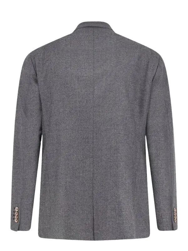 Tagliatore Double-breasted Wool Suit - Grey