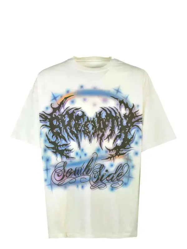 BREATH Airbrush T-shirt - White