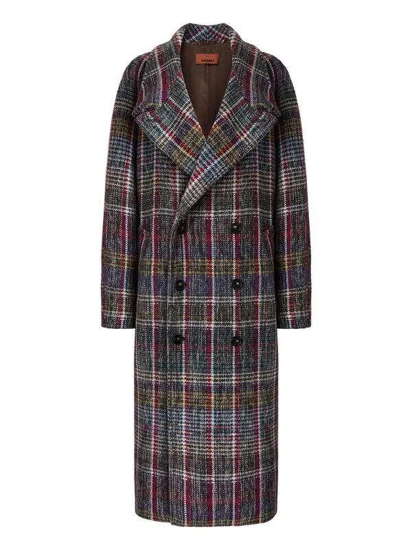 Missoni Oversized Raglan Coat - Multicoloured