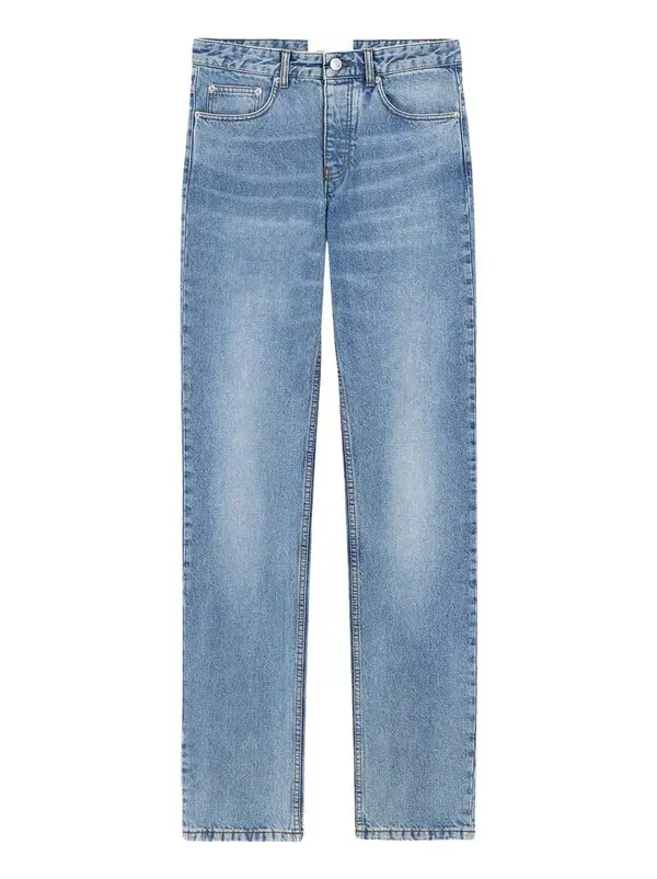 AMI Paris Straight-leg Jeans - Denim Blue