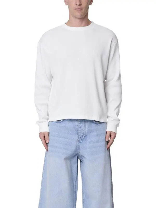 Mnml Basic Thermal Long Sleeve T-shirt - White