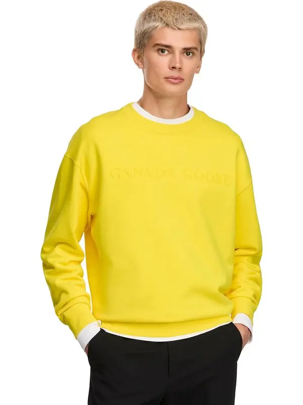 Canada Goose Rove Embroidered Sweatshirt - Solar Aria