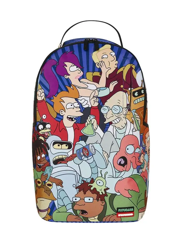 SPRAYGROUND Futurama Planet Crew Pack Dlxr Backpack - Multicolor